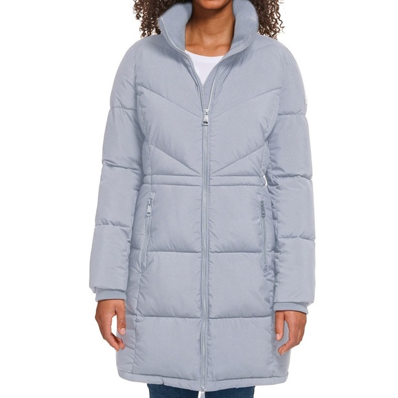 Calvin Klein | Jackets & Coats | Nwt Calvin Klein Light Blue Baby Blue ...
